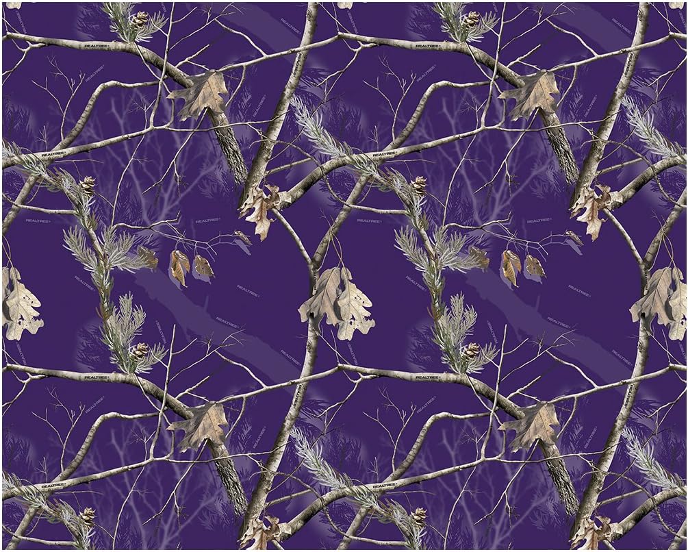 Amazon.com: Camowraps (8000PUR) 48" x 66" Full Sheet Camo Window Film ...