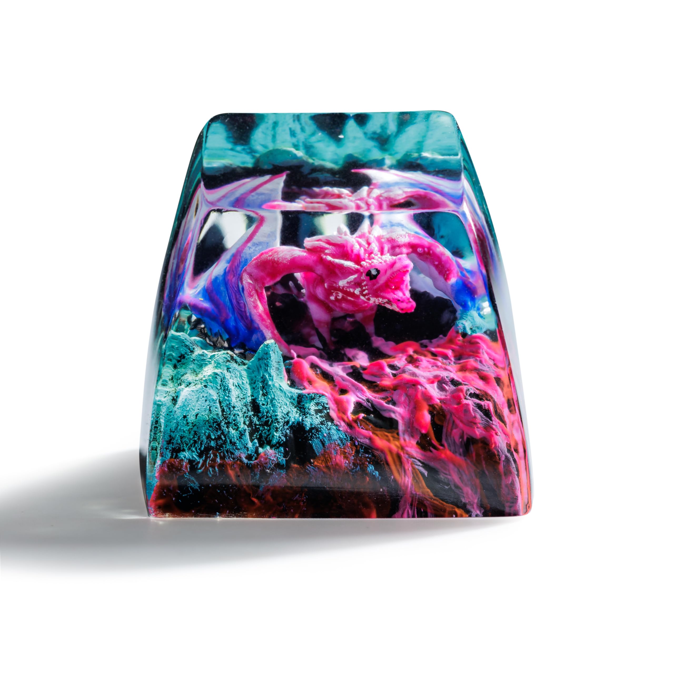 Amazon.com: DATCRAFT Dragon Keycaps Keyboard Keycaps Cute Keycaps ...