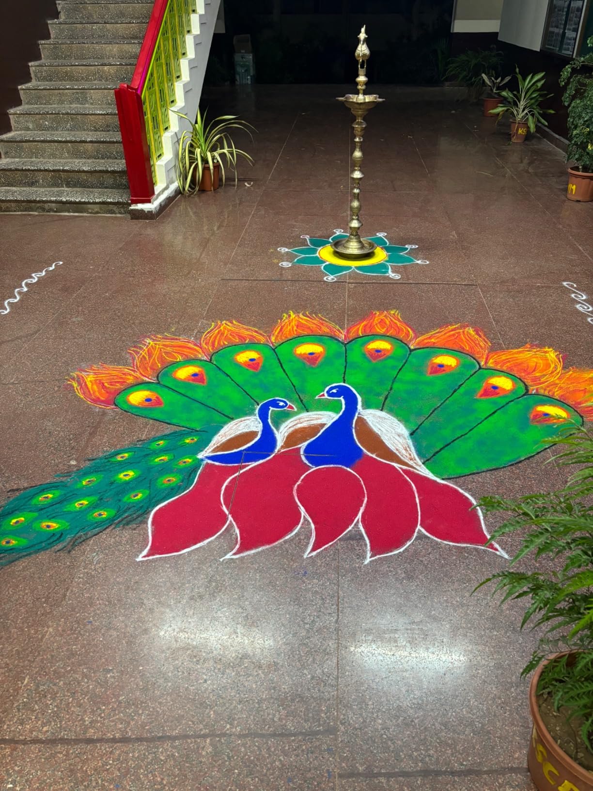 Buy Perpetual Rangoli Colors Powder Bottles for Floor Decorations ...