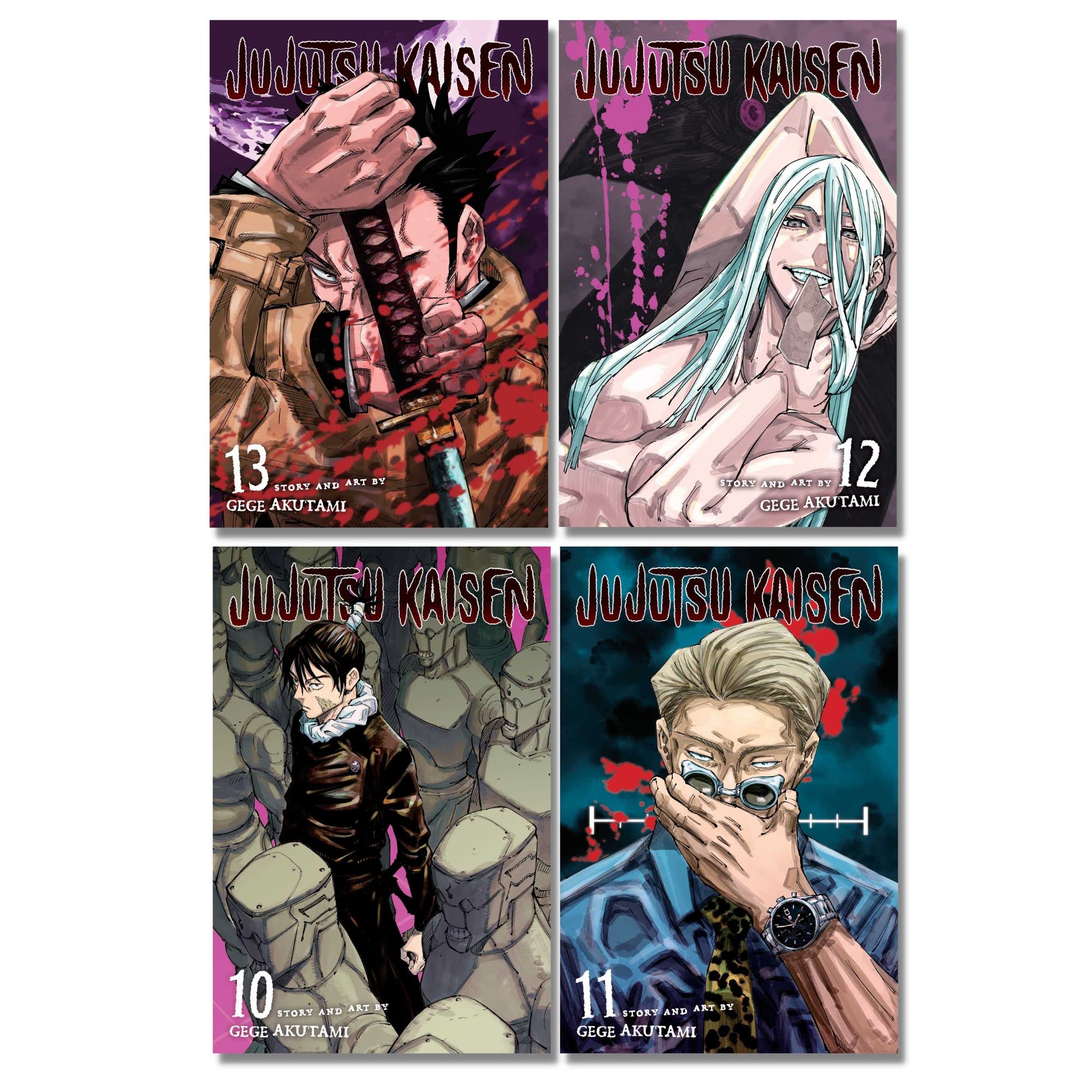 Snapklik.com : Jujutsu Kaisen Manga Set, Vol 6-17