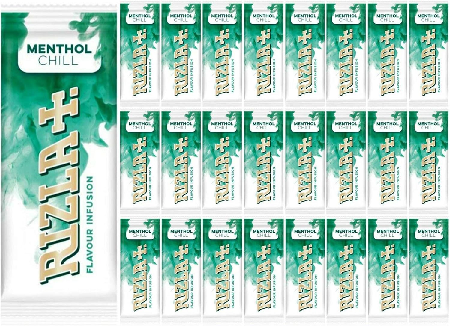 RIZLA Flavour Cards Menthol CHILL Cool Fresh Mint New ICE Infusion ...