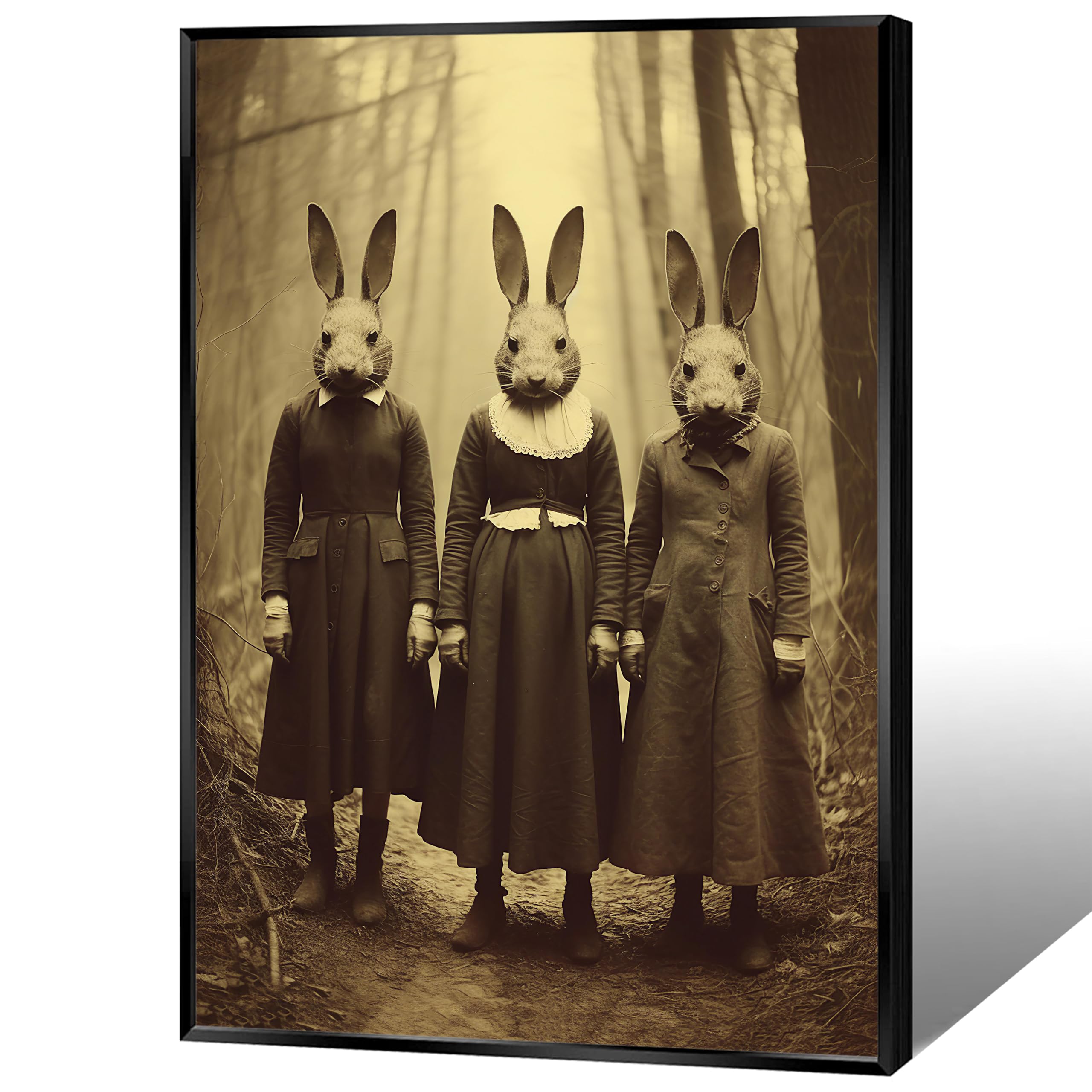 Amazon.com: Vintage Halloween Wall Decor Rabbit Cult of the Occult ...
