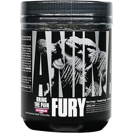 Amazon.com: Animal Fury Pre Workout Powder Supplement for Energy and ...