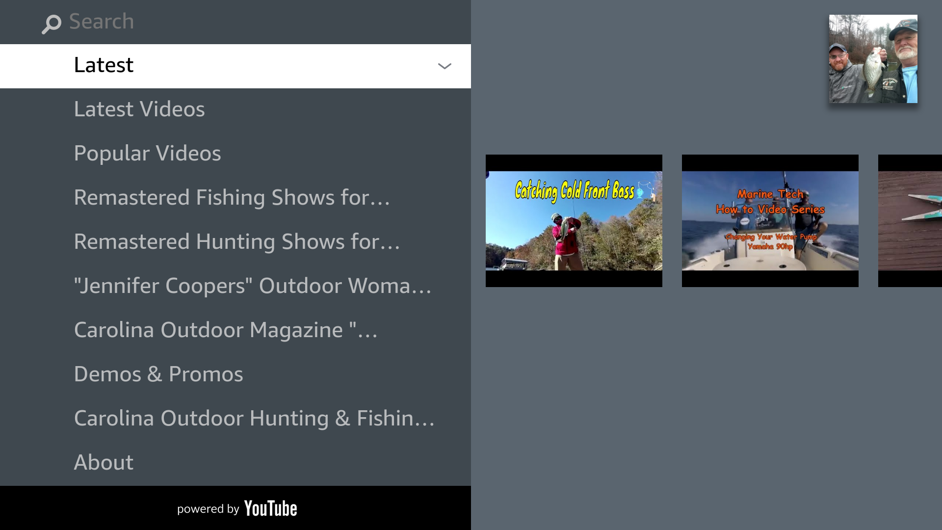 The Outdoor Adventures Channel - App on Amazon Appstore