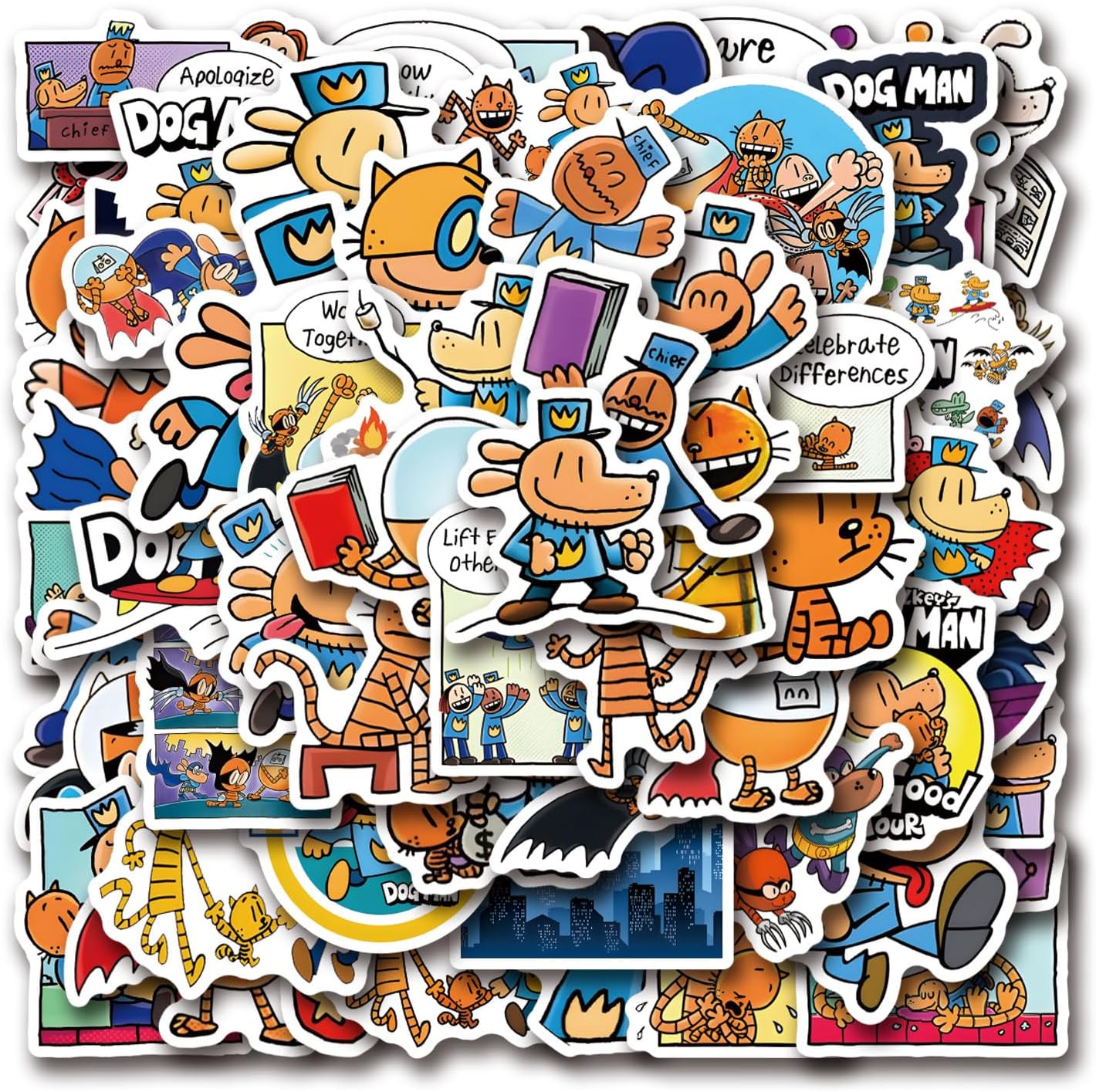 Amazon.com: 63Pcs Barbecue Stickers Pack,Cartoon Aesthetic Vinyl ...