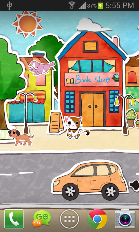 Paperland free live wallpaper - App on Amazon Appstore