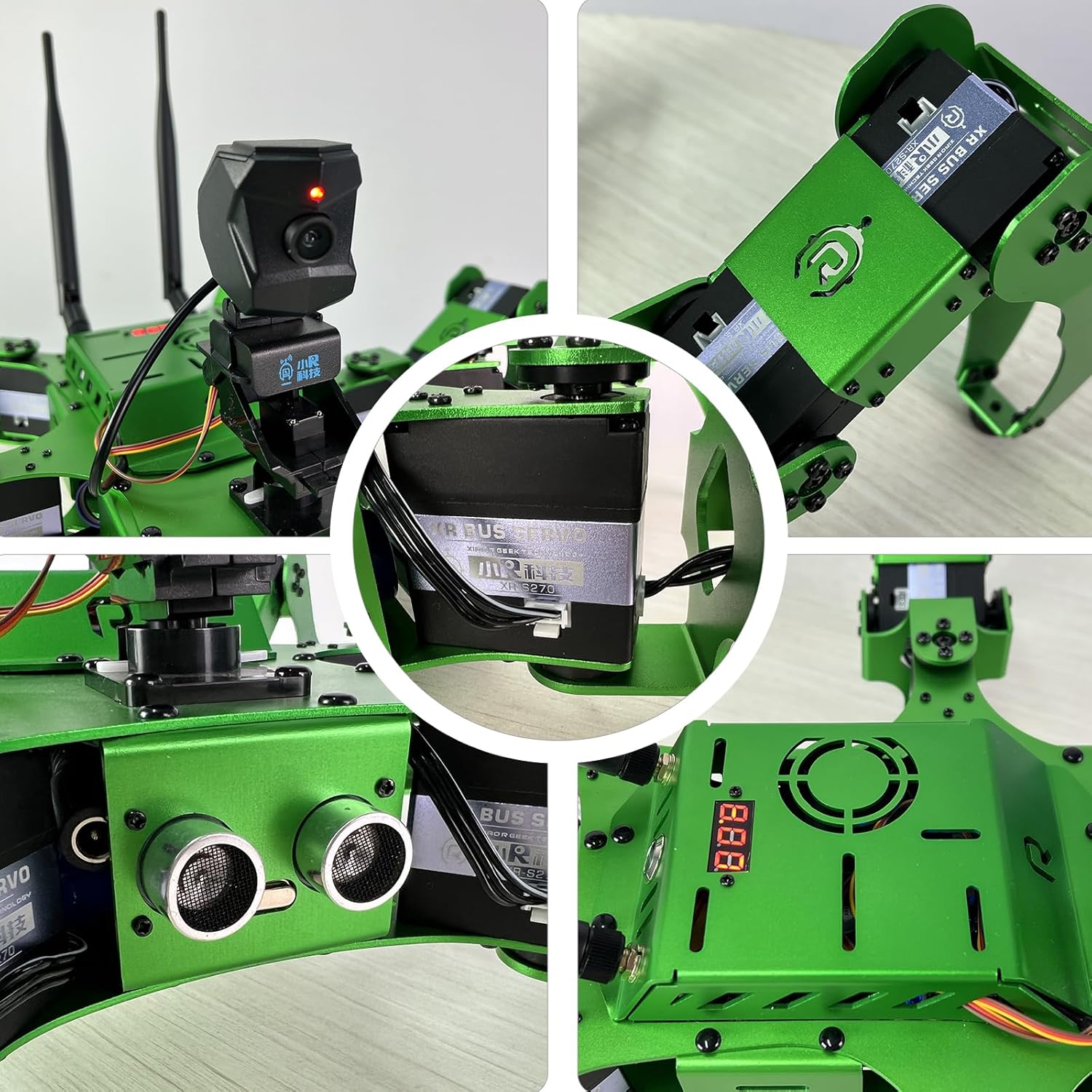 Hexapod Robot Kit for Jetson Nano 18DOF HD Camera Philippines | Ubuy