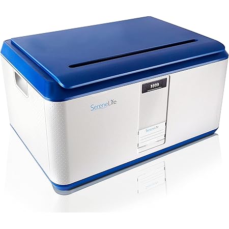 Amazon.com : SereneLife Locking Storage Container Bin - 5 Gallon Large ...