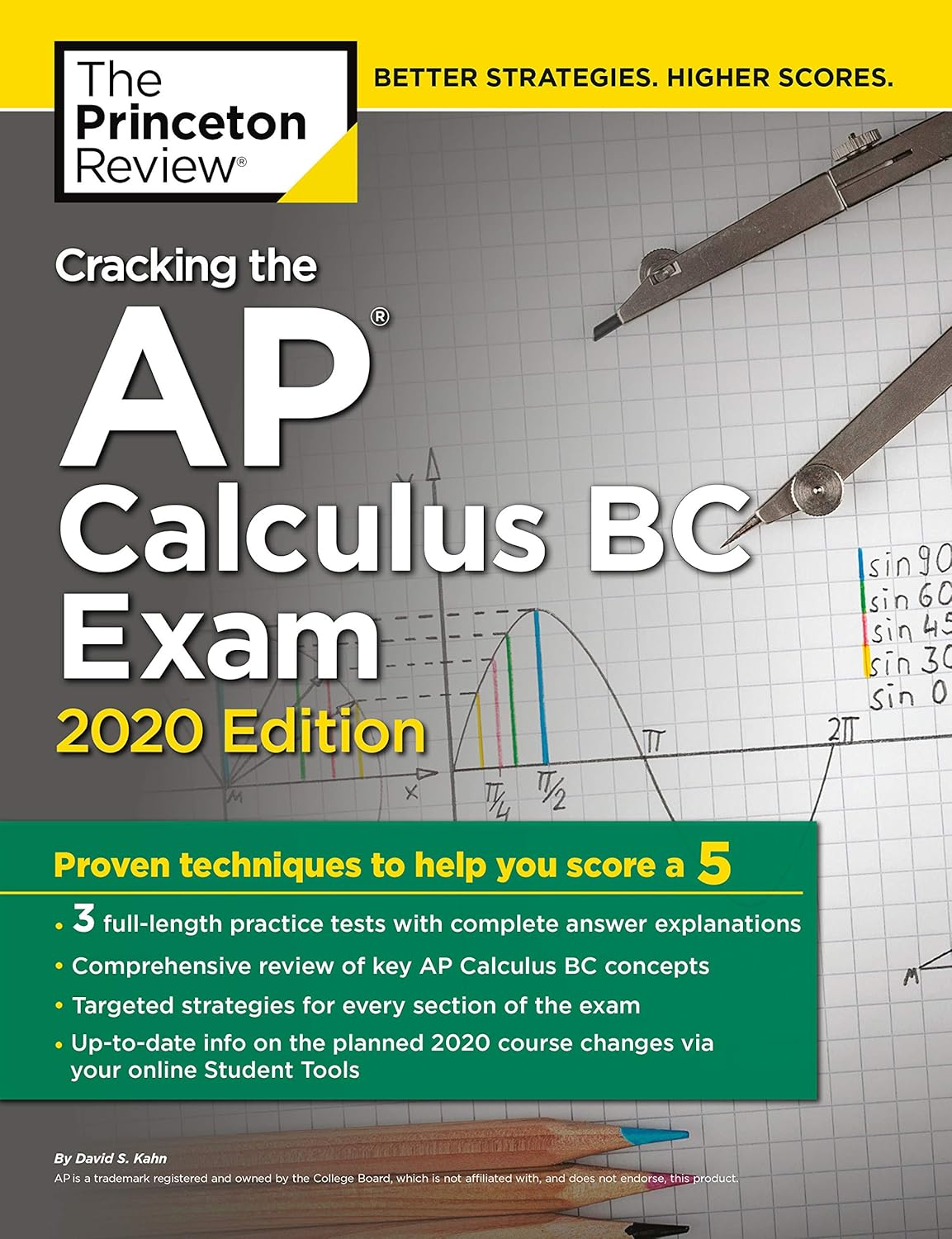 Amazon.com: Cracking the AP Calculus BC Exam, 2020 Edition: Practice ...