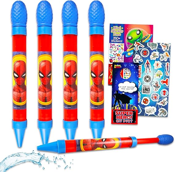 Amazon.com: Spiderman Pool Toys Set for Kids - Marvel Pool Party Bundle ...