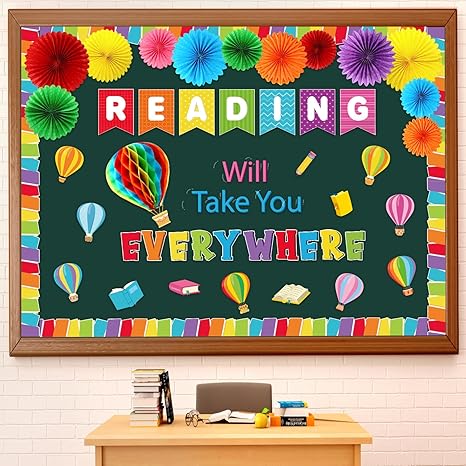 Amazon.com: Funrous Colorful Hot Air Balloon Honeycomb Paper Fan ...