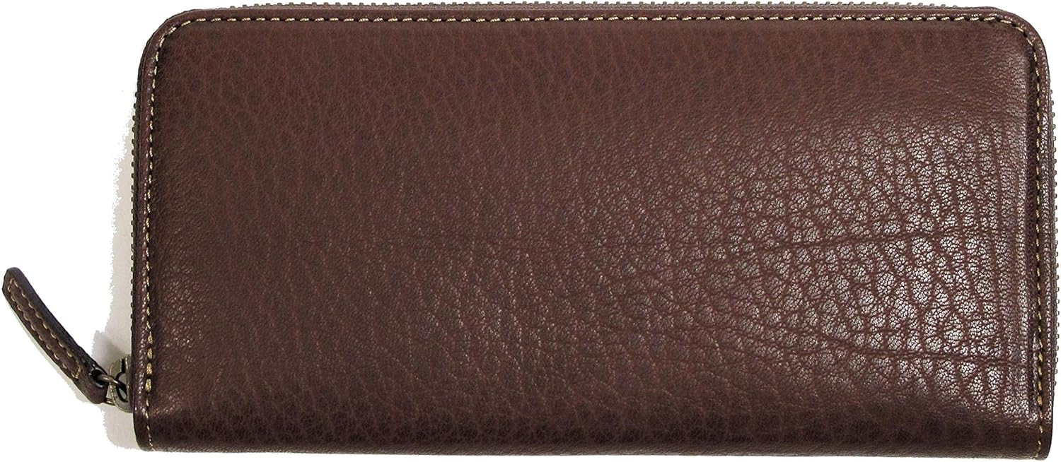 Amazon | [パーリィー] ラウンドファスナー 長財布 ディアスキン 鹿革 チョコ 日本製 DS-22 CHOCO | PARLEY ...