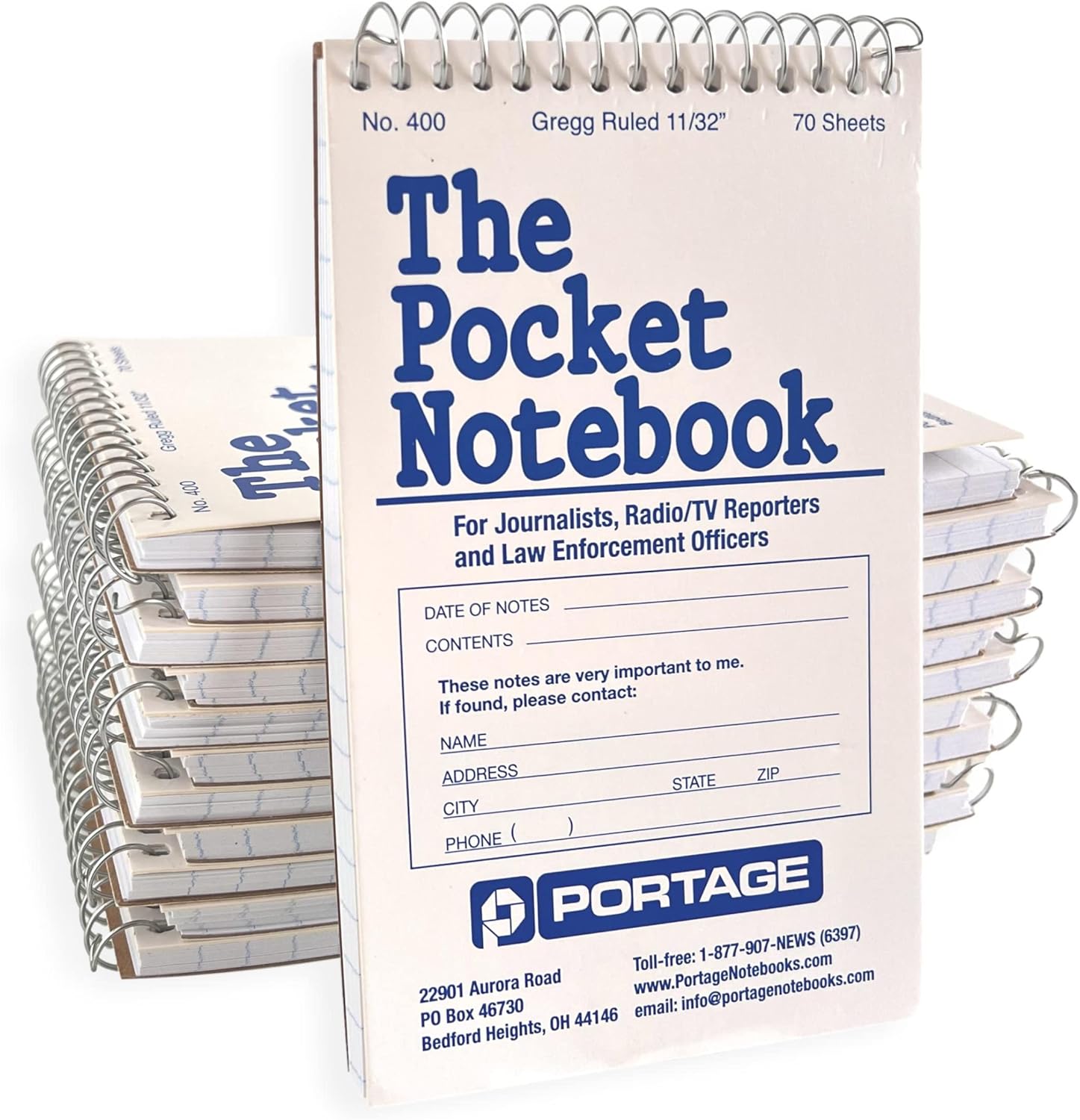 Amazon.com: The Pocket Notebook - Cuaderno de espiral, bloc de notas ...