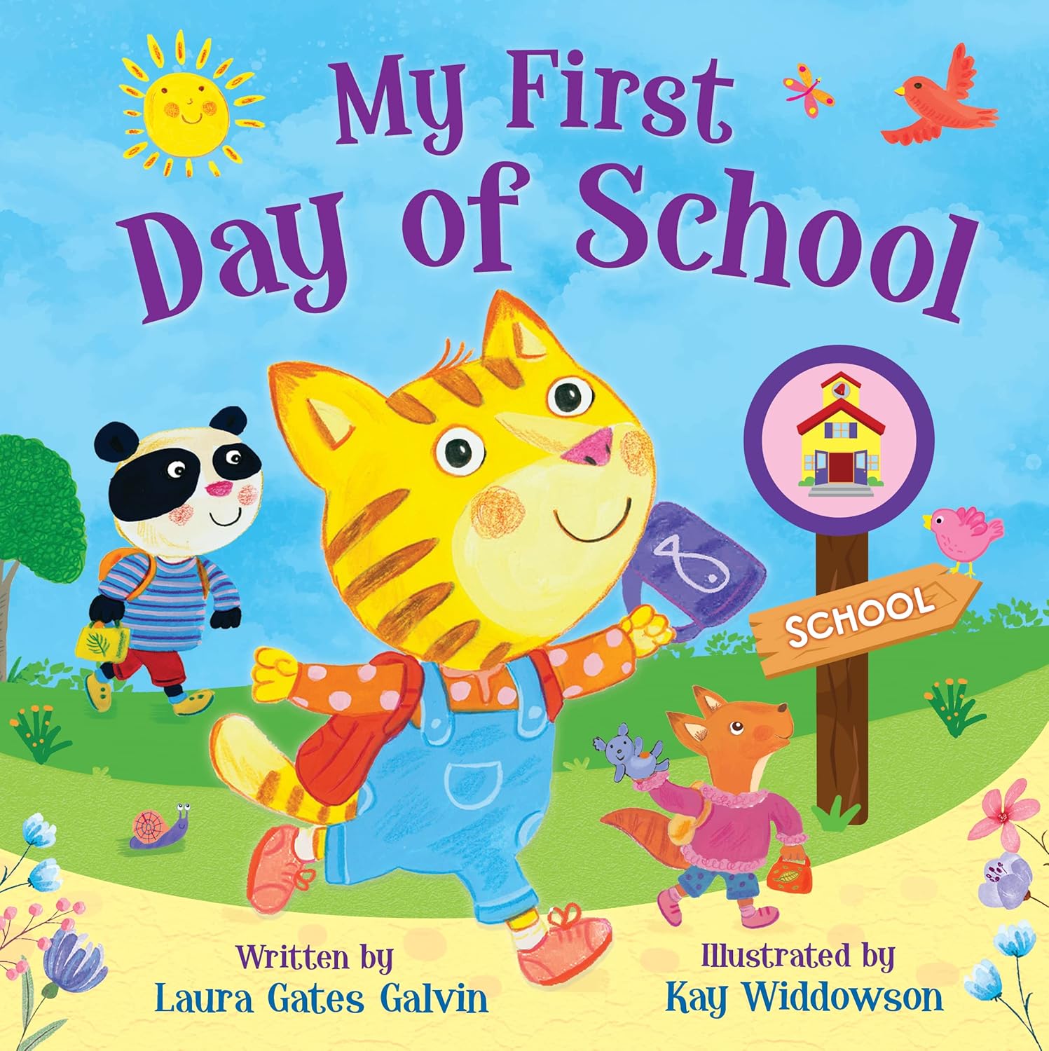 My First Day of School – Story-time Rhyming Board Book for Toddlers ...