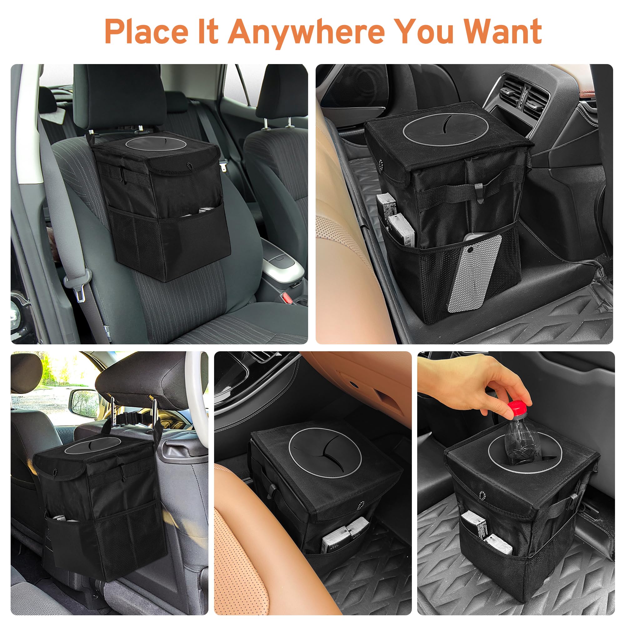 Snapklik.com : XHRING Car Trash Can Garbage Can For Ford F150 F-150 ...