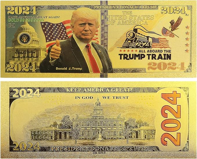 Amazon.com: Trump Money,Donald Trump Gifts 10P, 2024-2 : Toys & Games