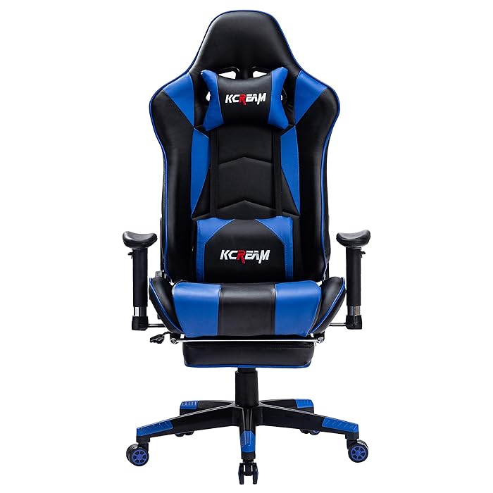 Buy KCREAM Gaming Chair Gamer Chair Ergonomic Leather Office Chair E ...