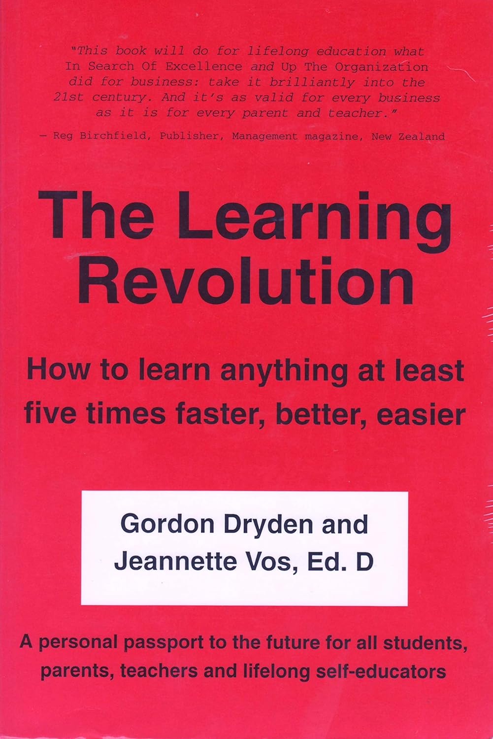 The Learning Revolution: Gordon Dryden andn Jeannette Vos, Ed.D ...