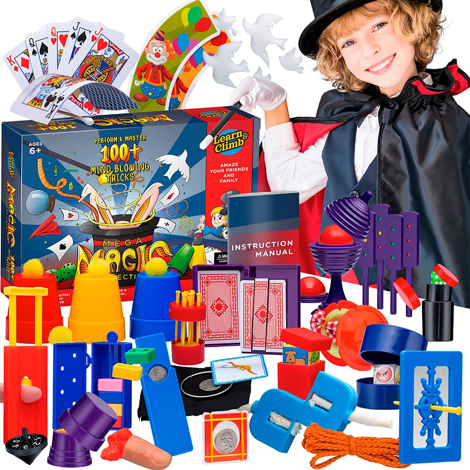 Mega Magic Kit For Kids Perform 100s Of Todays Most | Desertcart INDIA