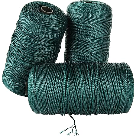 Amazon.com : SGT KNOTS #18 Braided Seine Twine - Durable Nylon and All ...
