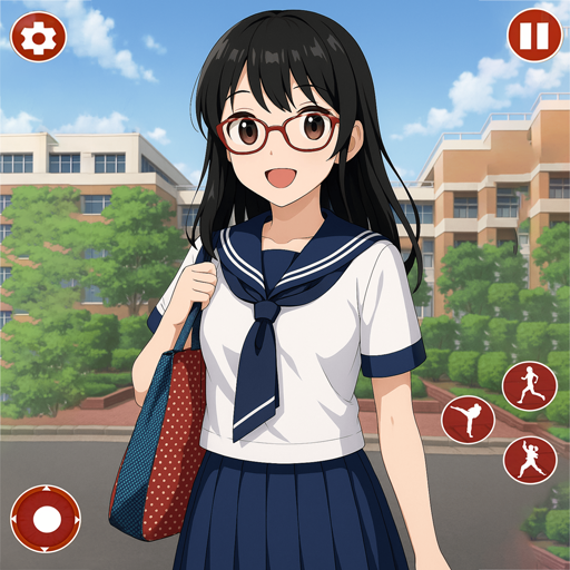 Anime High School Simulator 3d - My Virtual School Girls Games 2025 ...