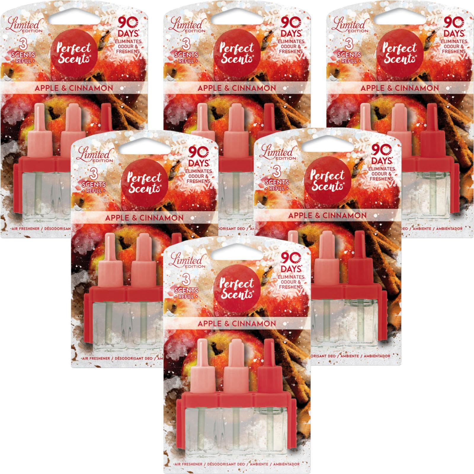 Perfect Scents 3 Scents Air Freshener Refill (6 Pack) - Compatible with ...