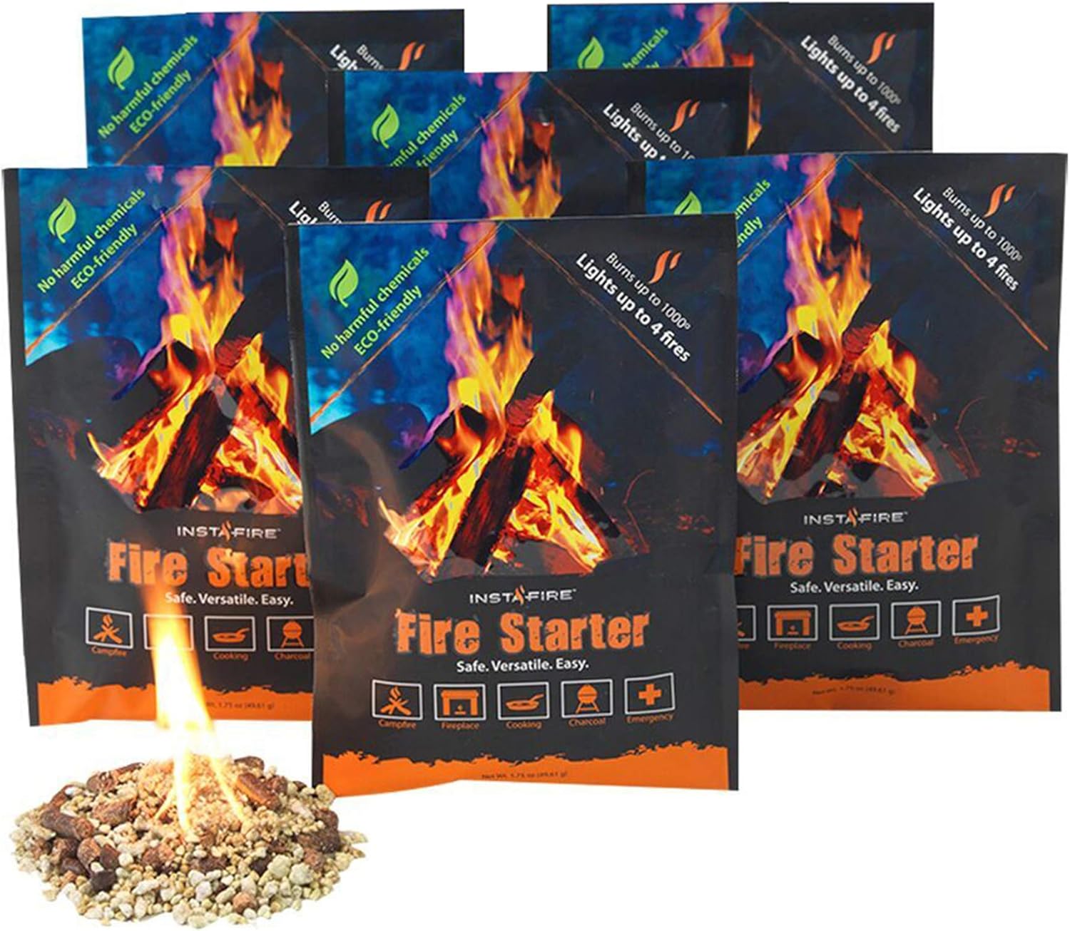 Amazon.com: Instafire, Fire Starter 6 Pack