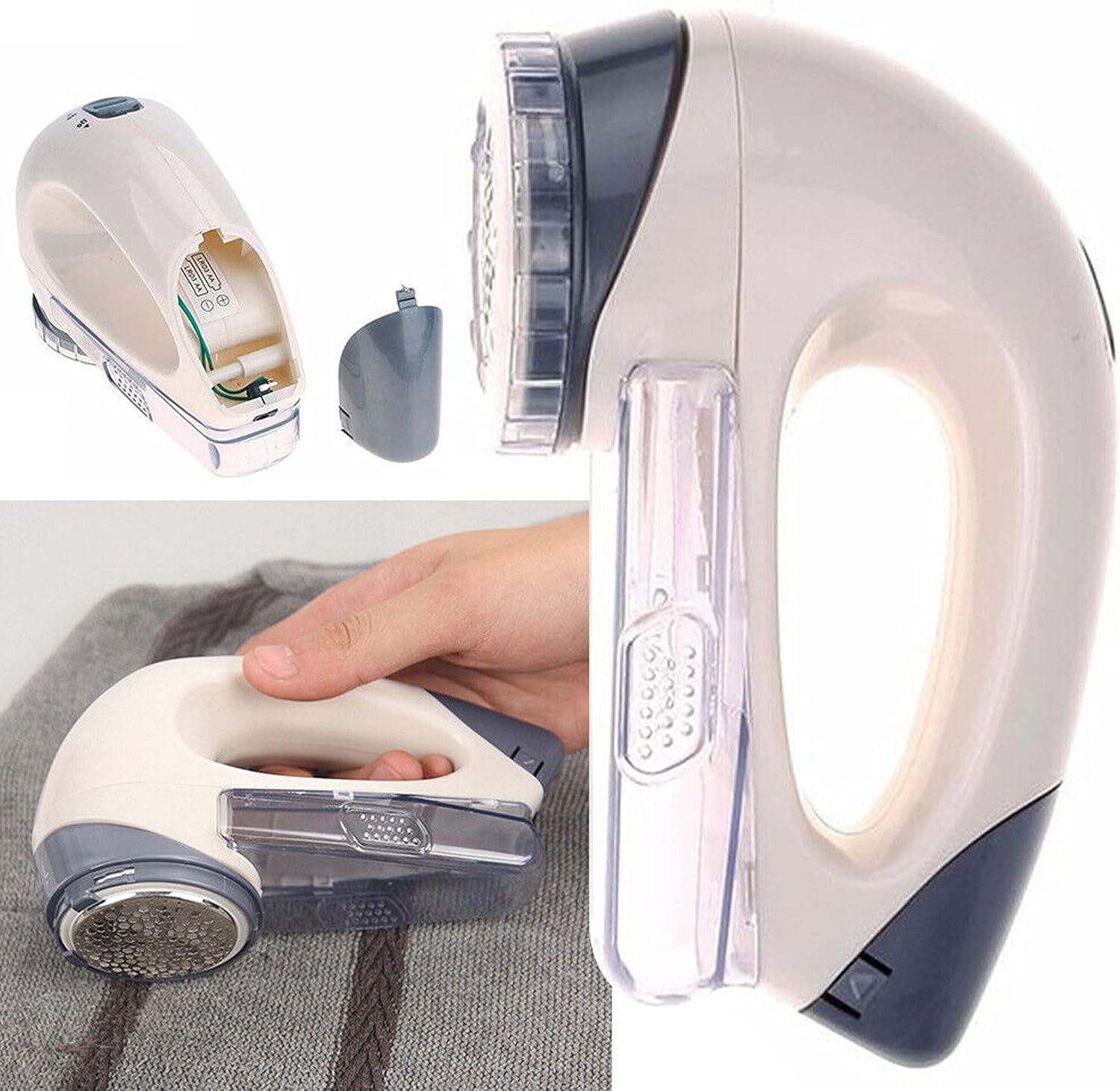 (HoF)® Bobble Off Fluff & Fuzz Lint Remover Fabric Shaver For Jumpers ...