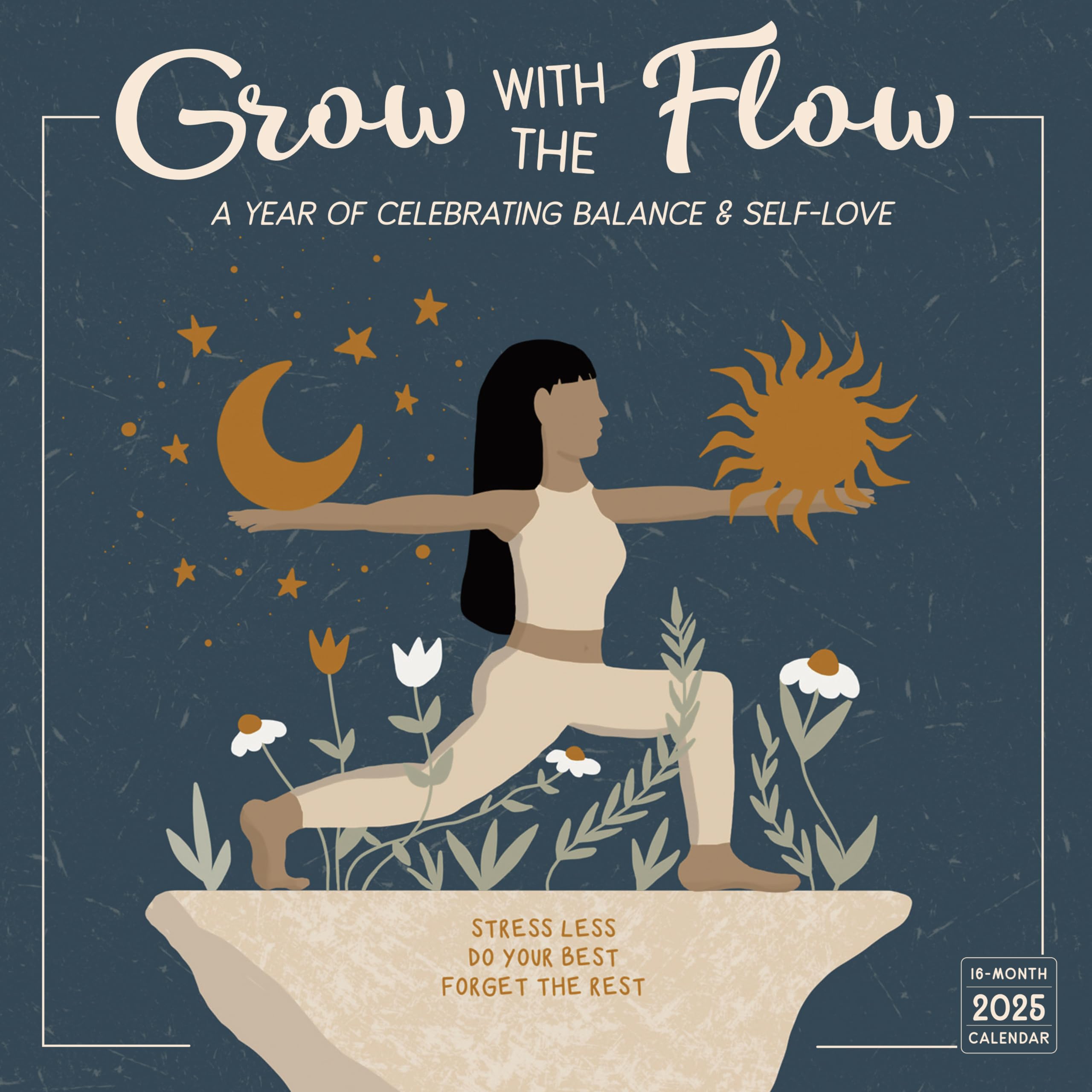 Amazon.com: Grow with the Flow 2025 Wall Calendar: A Year of ...