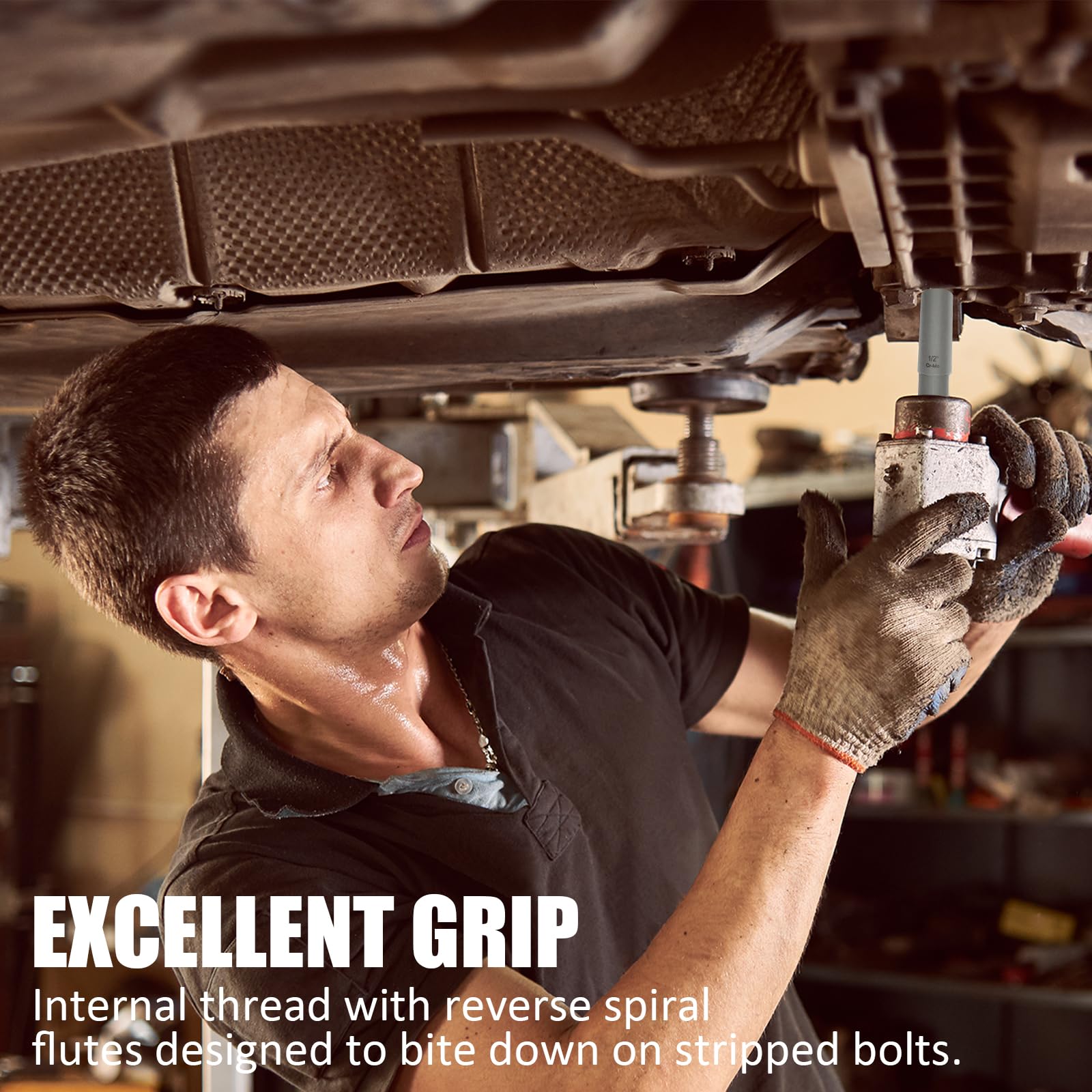 Snapklik.com : Coobeast 12Pcs Bolt Extractor Set, Easy Out Deep Bolt ...