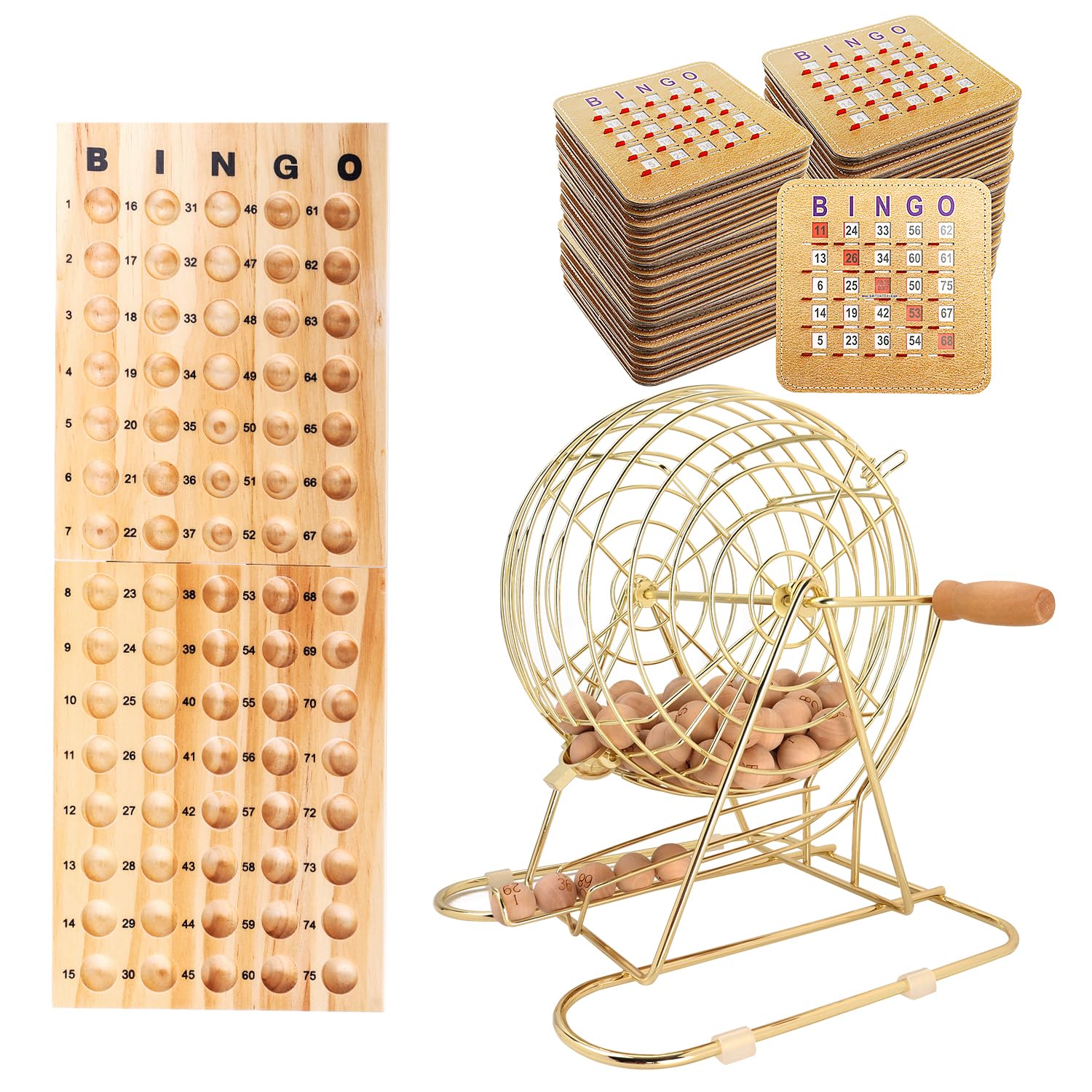 Amazon.com: GSE Games & Sports Expert Deluxe Bingo Game Set with Large ...