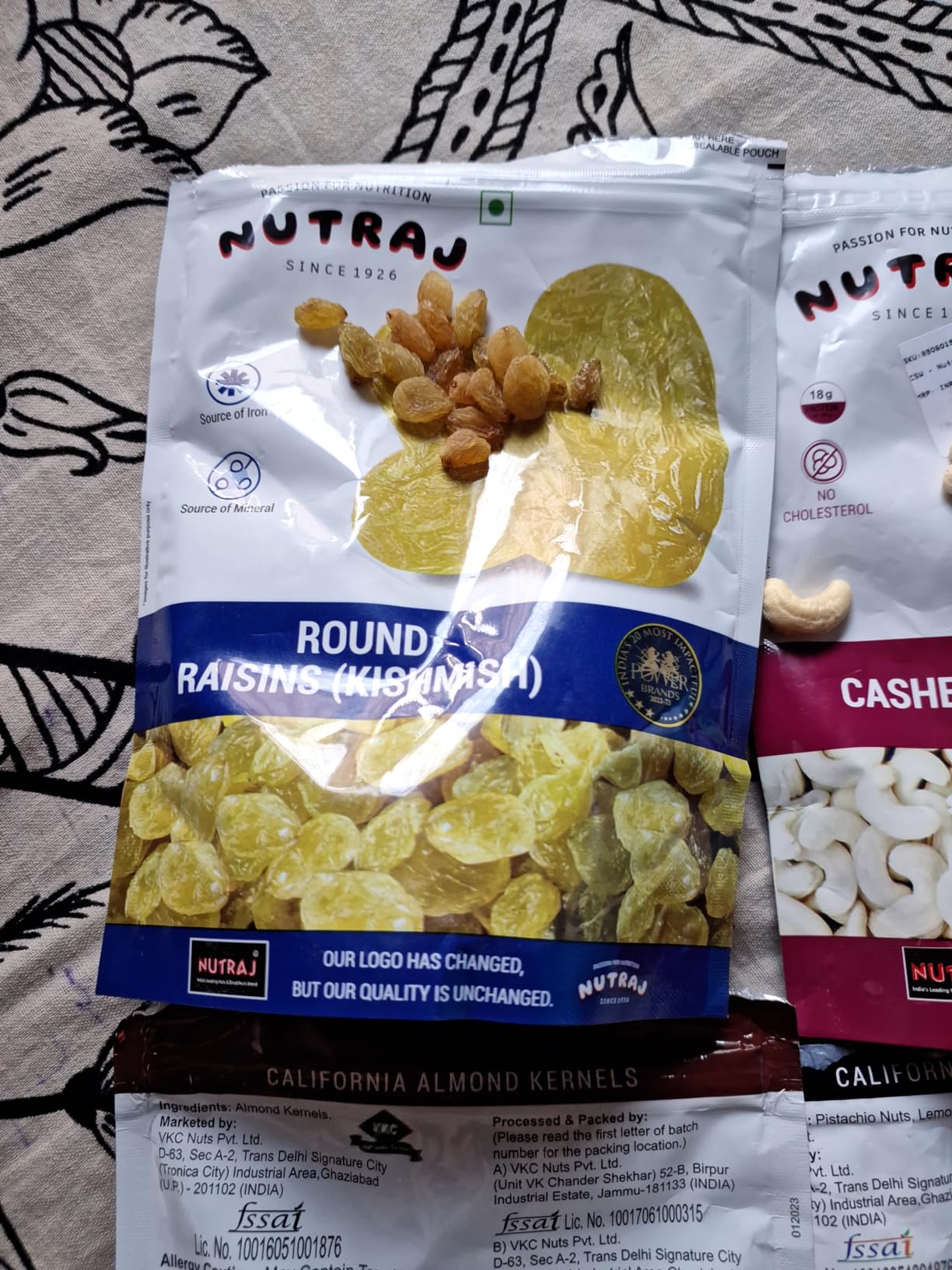 Nutraj Daily Needs Fresh and Healthy Mixed Raw Dry Fruits Combo Pack 1 ...