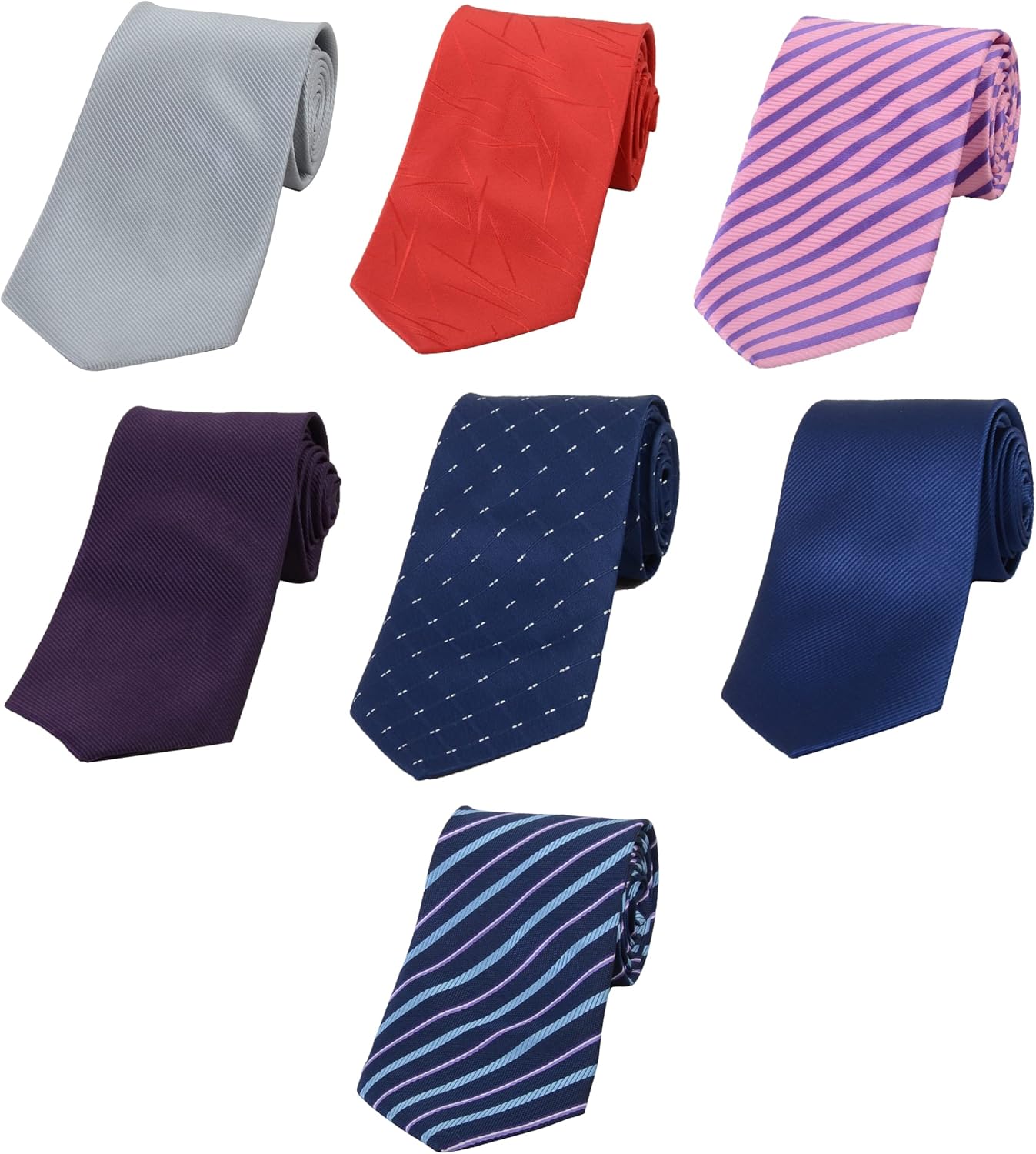 Mens Tie Set 7 Pack at Amazon Men’s Clothing store