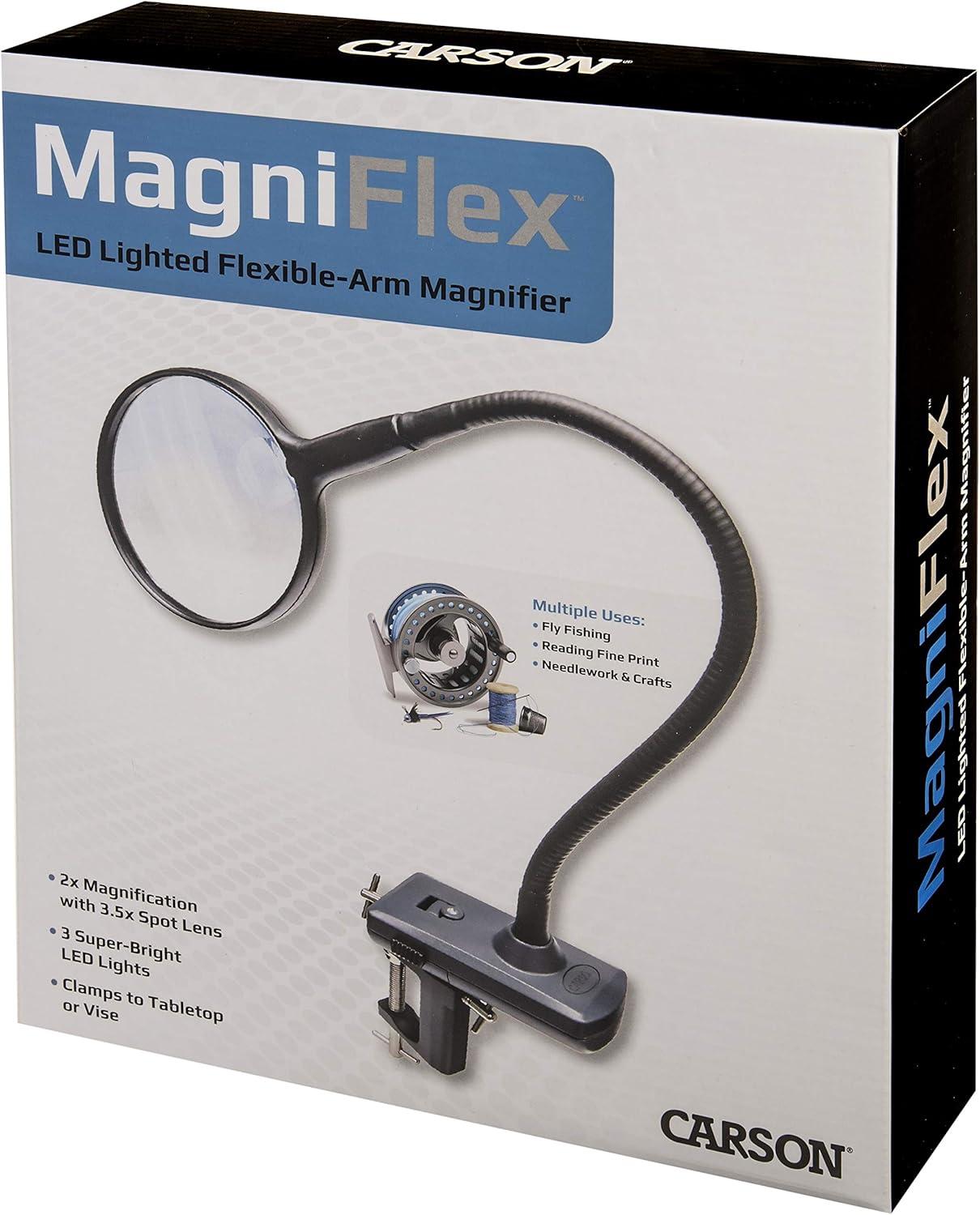 Amazon.com: Carson Optical MagniFlex Hands Free Tabletop Mounted ...