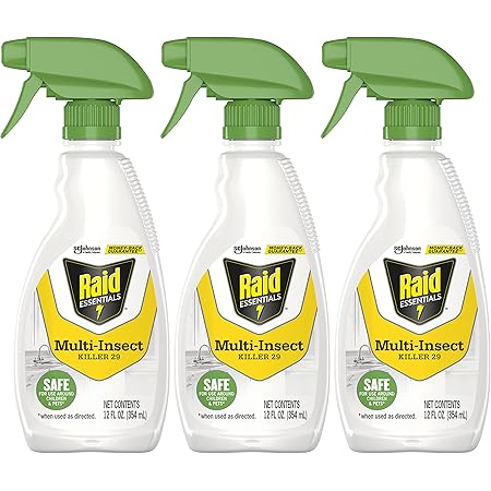 Amazon.com: Raid Essentials Ant Spider, and Roach Killer Aerosol Spray ...