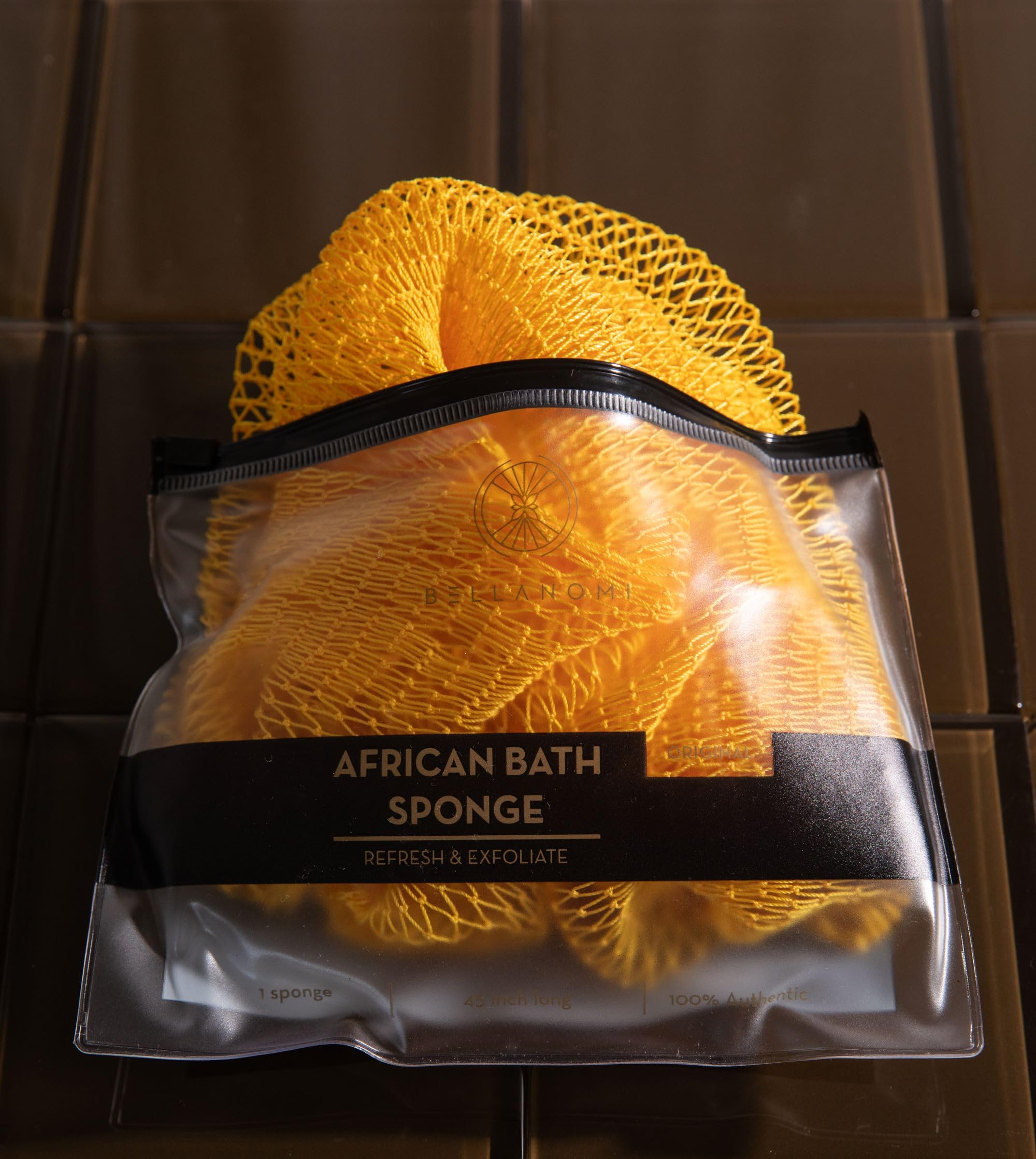 Amazon.com: Bellanomi African Exfoliating Net Sponge Authentic ...