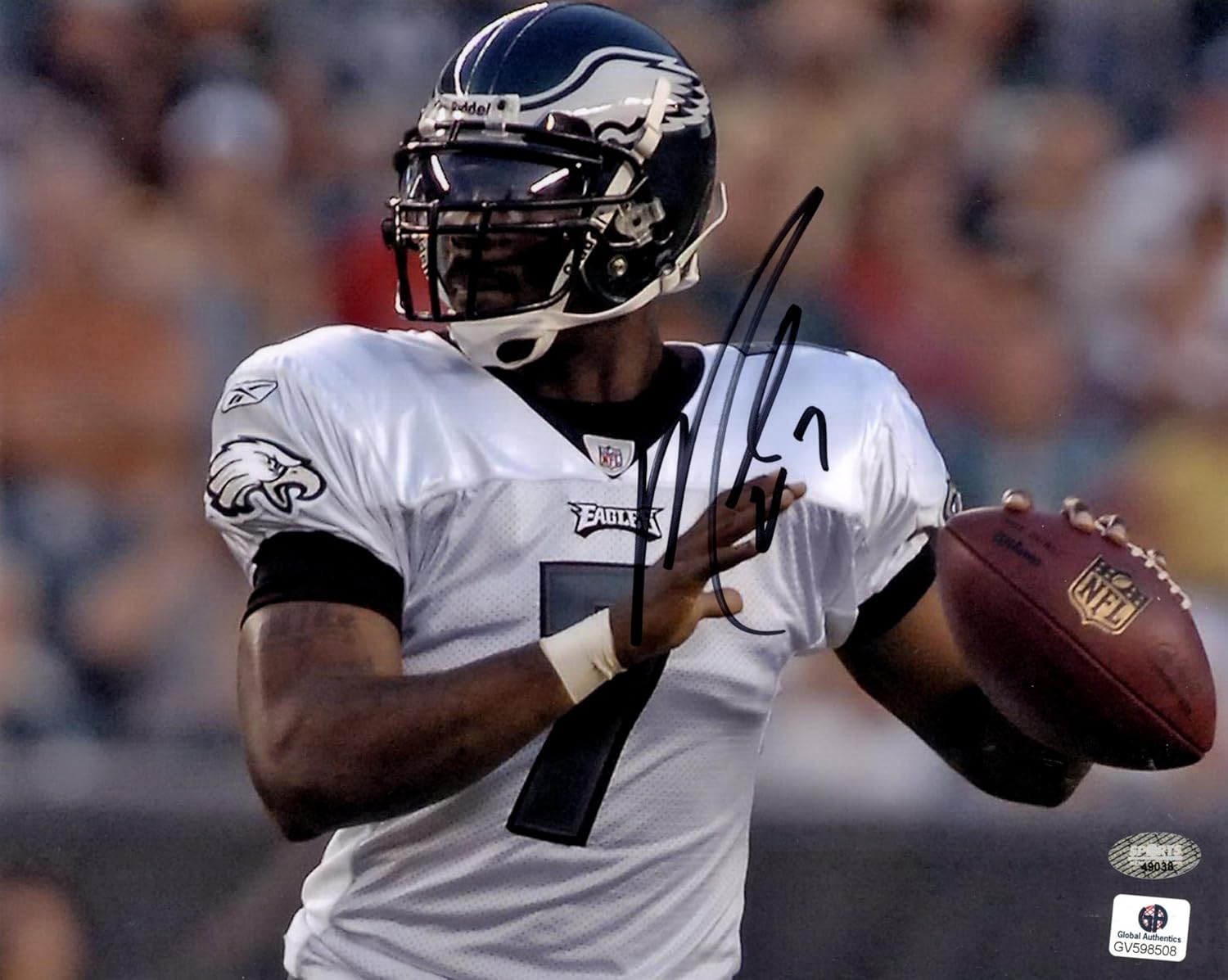 Michael Vick Autographed Photo - 8x10 - GA Certified - Autographed NFL ...
