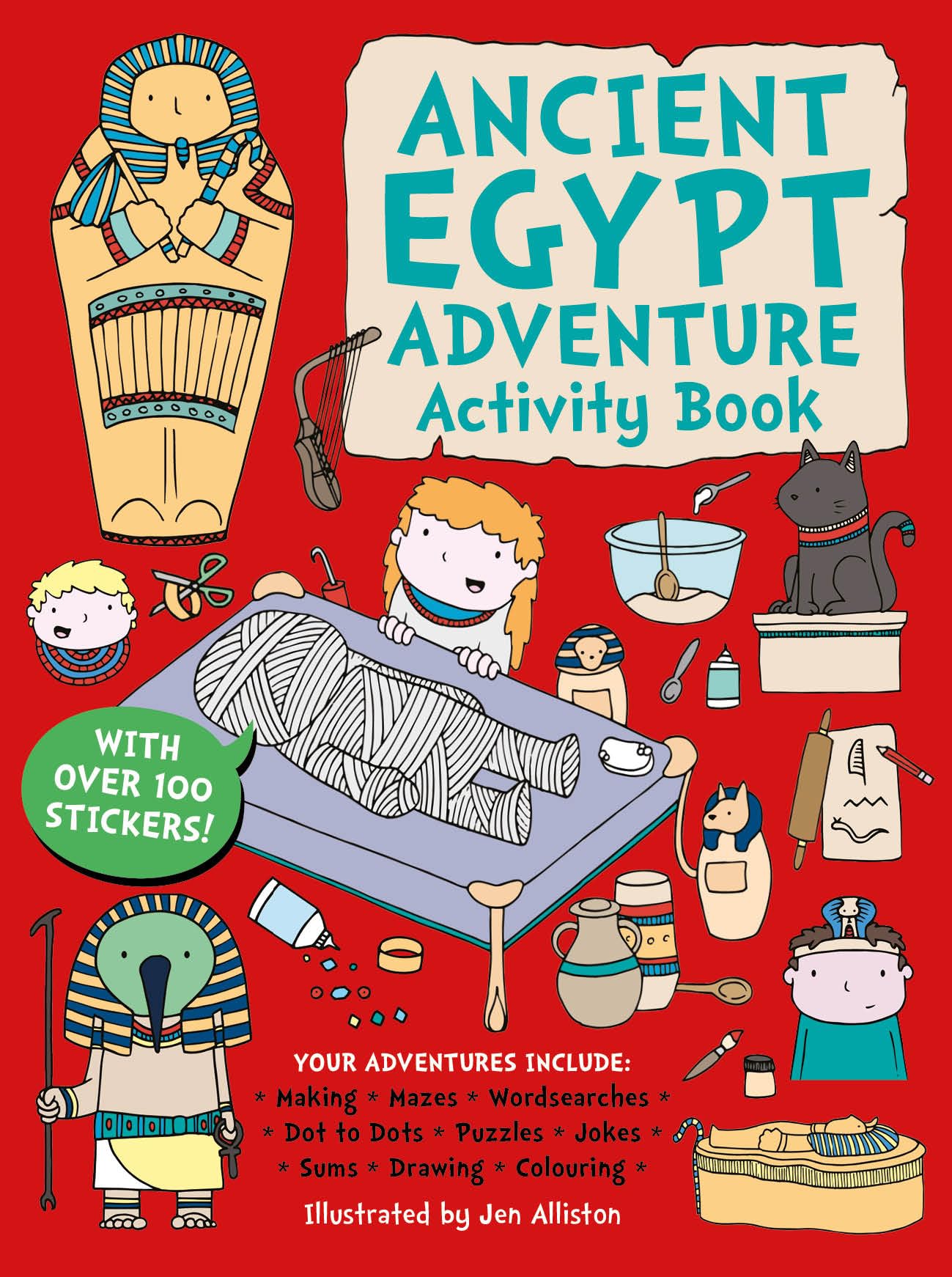 Ancient Egypt Adventure Activity Book: Alliston, Jen: 9781787080379 ...