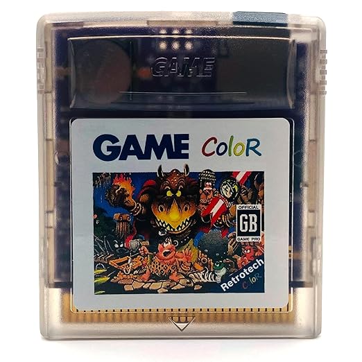 Amazon.com: Game Boy Color Pro Plus 1000 In 1 Game Cartridge For ...