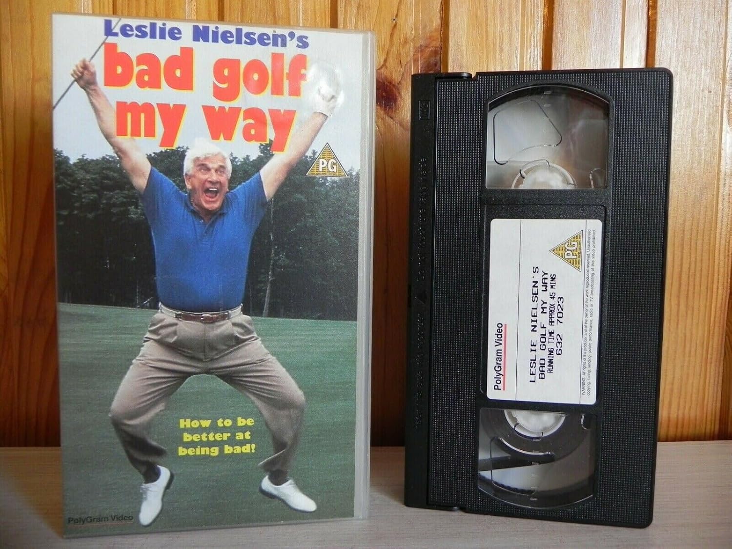 Amazon.com: Bad Golf My Way [VHS] : Leslie Nielsen, Don Allison, Robert ...