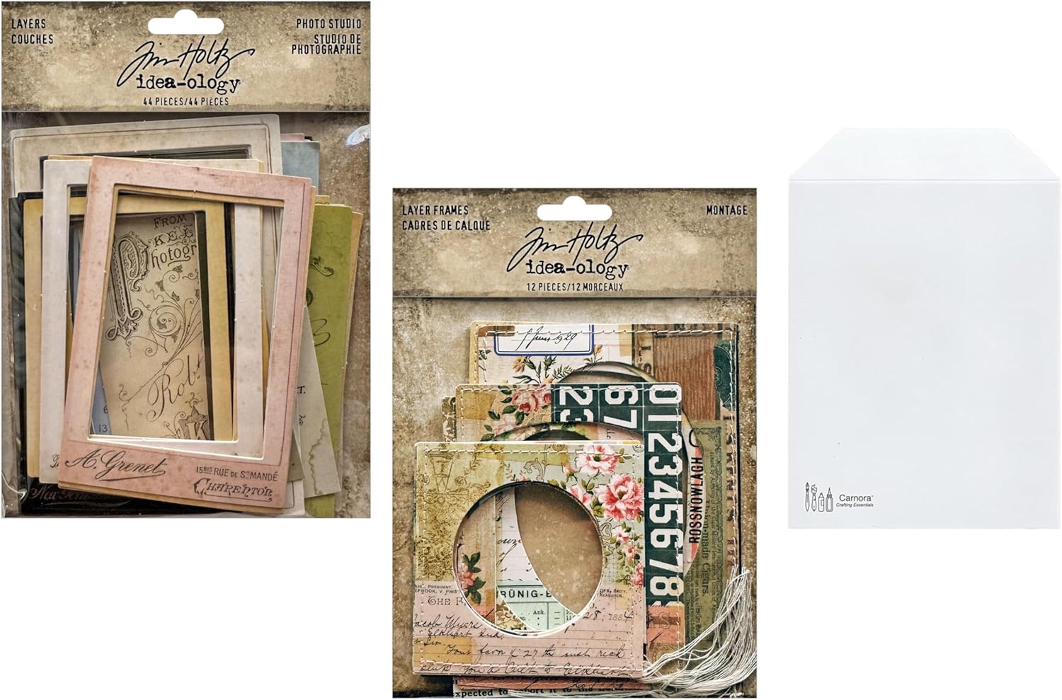 Amazon.com: Tim Holtz Idea-Ology Layers Photo Studio, Layer Frames ...