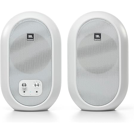 JBL 1 Series 104 Compact Powered Desktop Reference Monitors Bluetooth ...