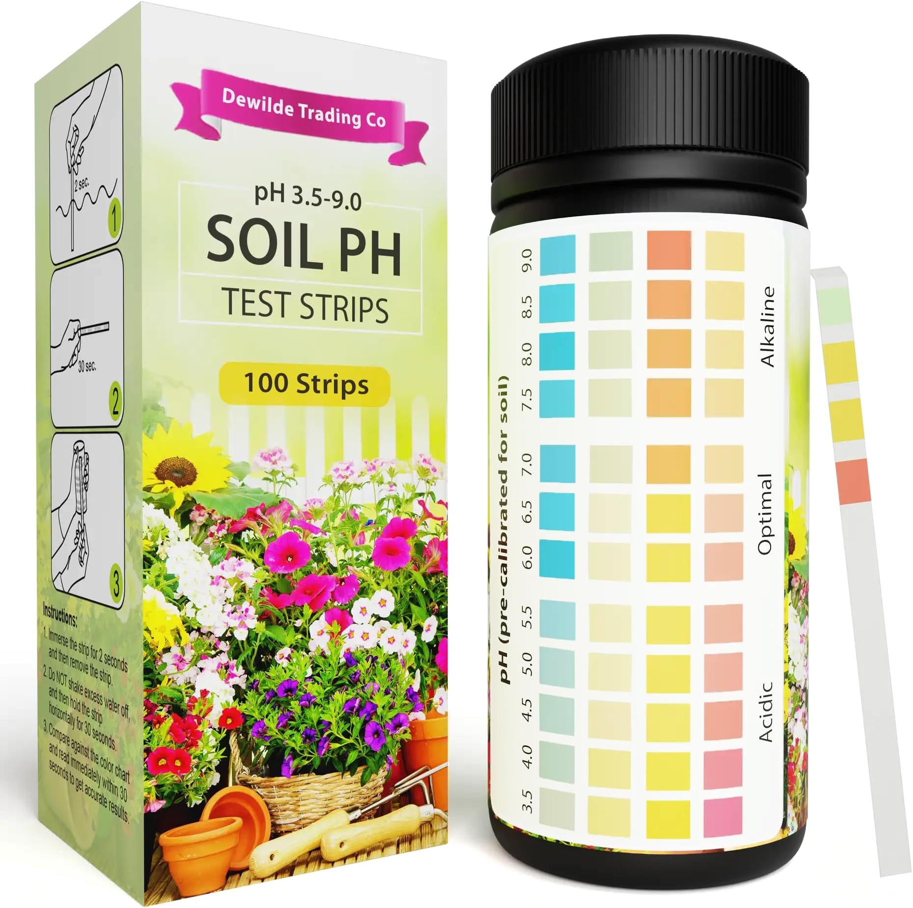 Amazon.com: Garden Tutor Soil pH and Soil Texture Test kit Bundle ...