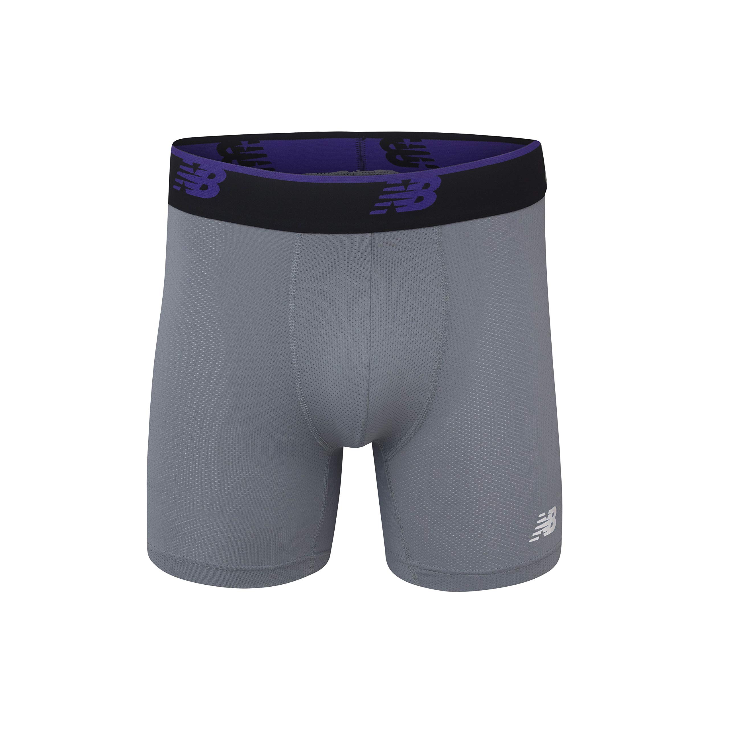Snapklik.com : New Balance Mens No Fly Mesh Jersey Boxer Brief ...