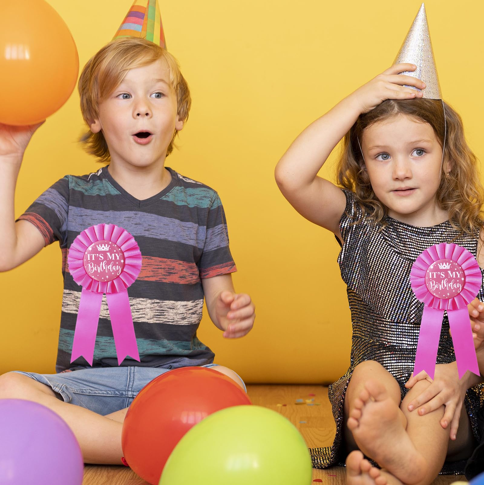 Snapklik.com : Its My Birthday Badge Pin Satin Birthday Ribbon Pin For ...