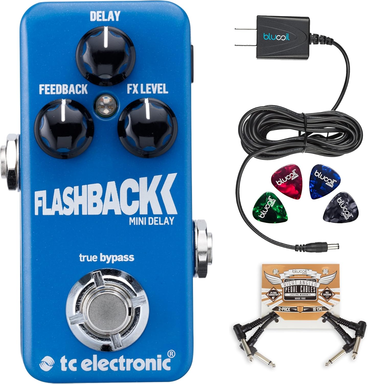 Amazon.com: TC Electronic FlashBack Mini Delay Pedal with TonePrint ...