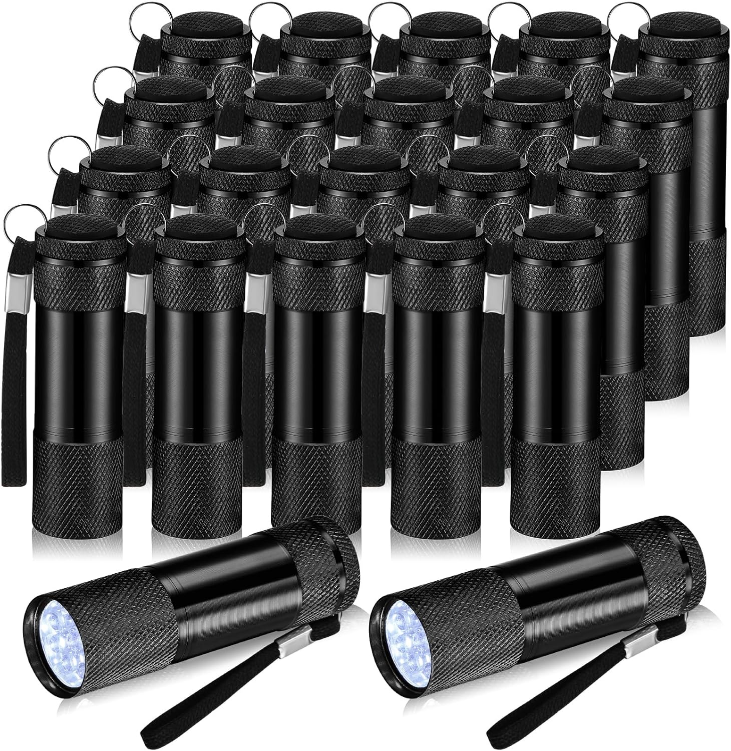 VIHOSE 20 Pcs Mini Flashlights Bulk, Bright Aluminum Handheld Flash ...