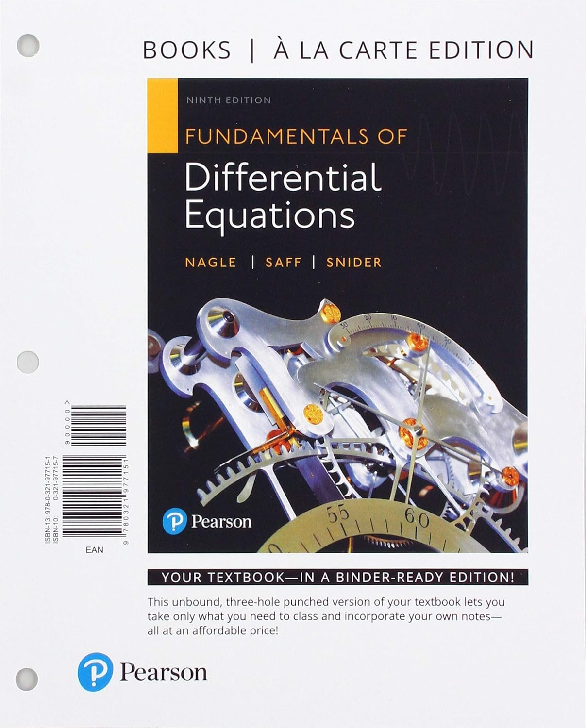 Amazon.com: Fundamentals of Differential Equations Loose-Leaf Edition ...