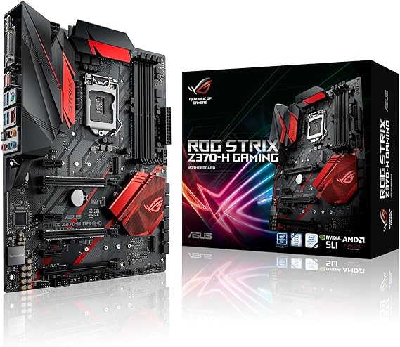 Amazon.com: ASUS ROG Strix Z370-H DDR4 ATX Gaming Motherboard : Electronics