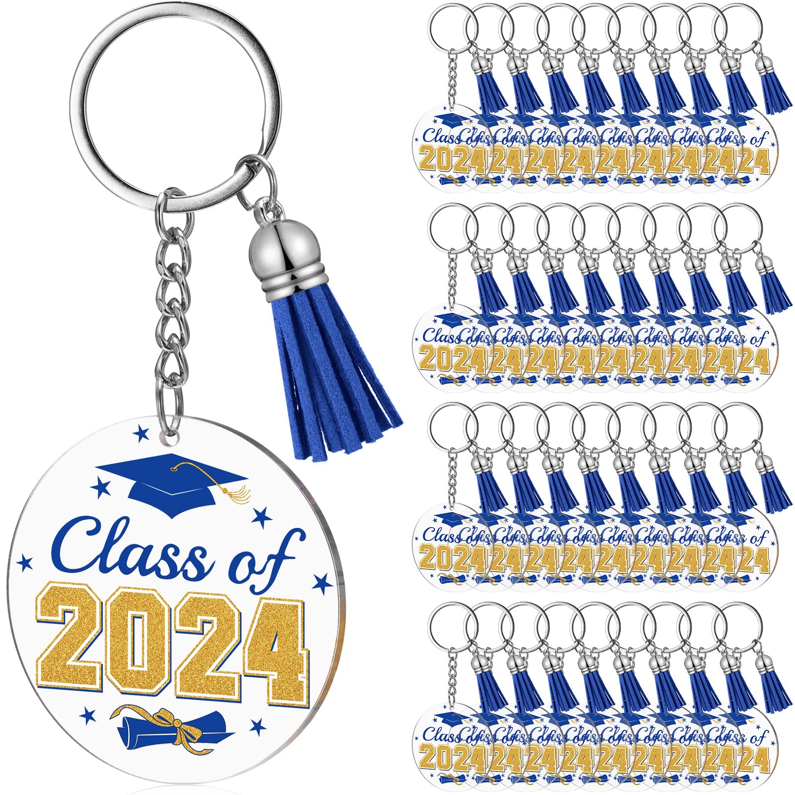 Snapklik.com : Kigeli 30 Pcs Class Of 2024 Graduation Keychains Gifts ...